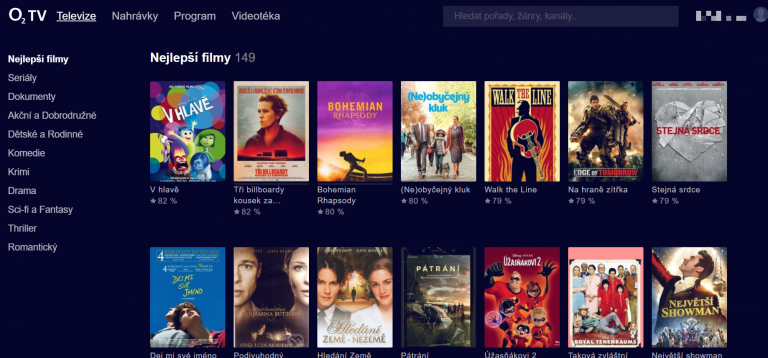 O2 TV (zdarma na 3 měsíce) - sledujte Ligu mistrů nebo HBO online